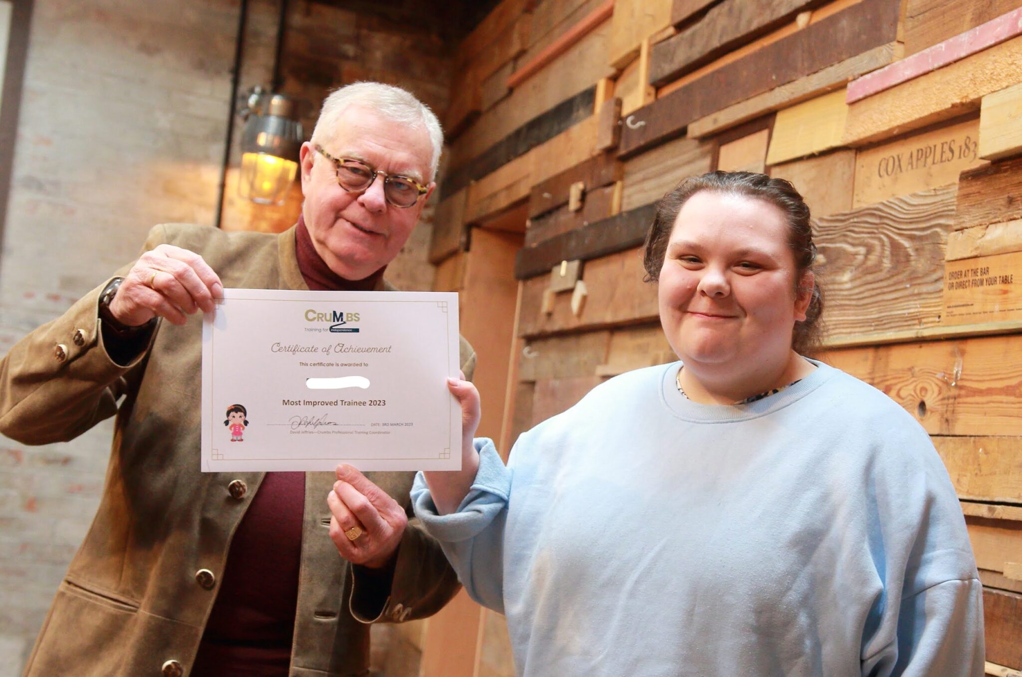 The CRUMBS Project Trainee Awards 2023 - The CRUMBS Project